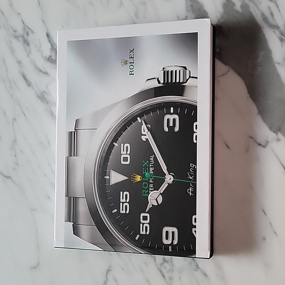 Rolex | Accents | Brand New Rolex Coffee Table Office Book Decor ...